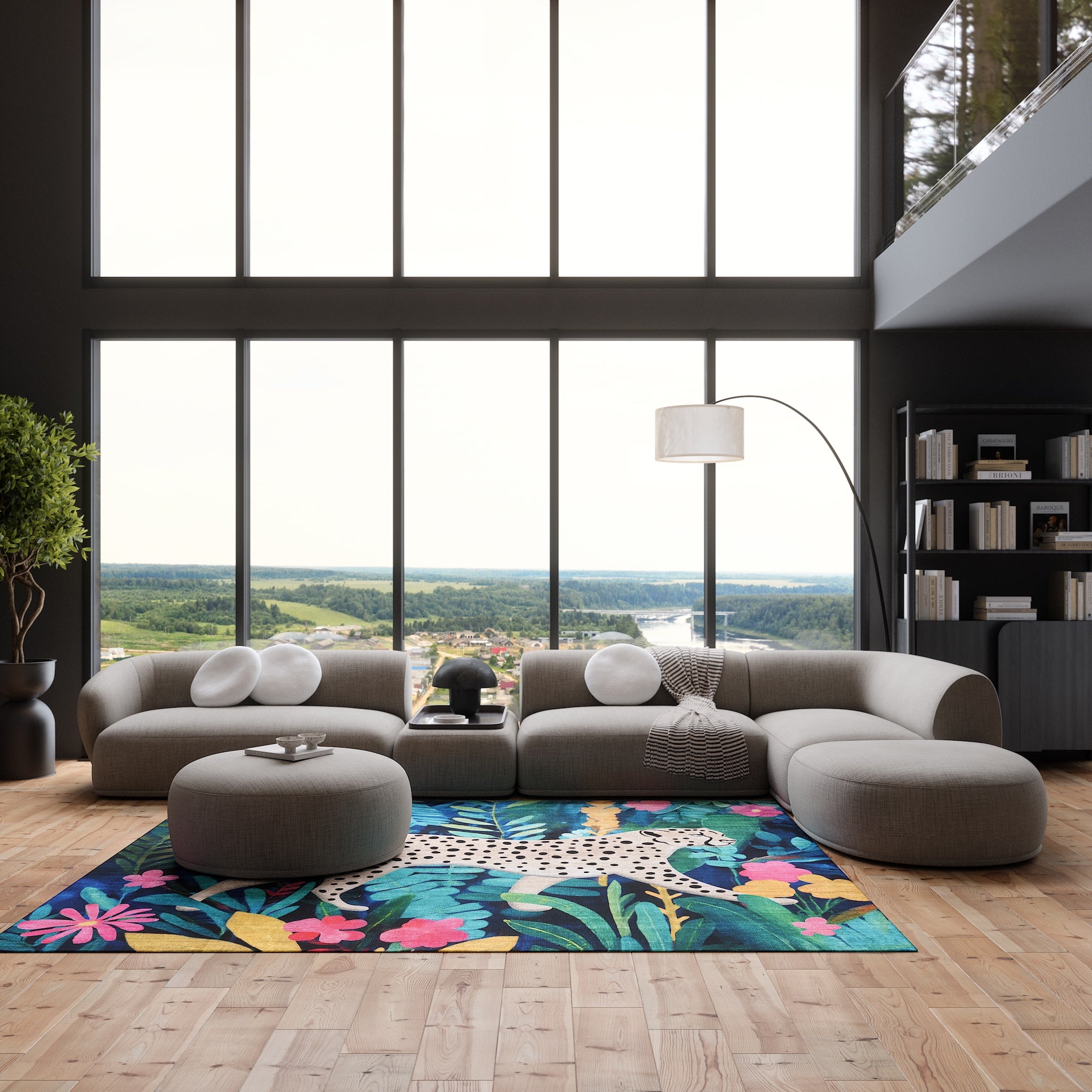 Rug Color Selection Guide for Living Rooms and Bedrooms